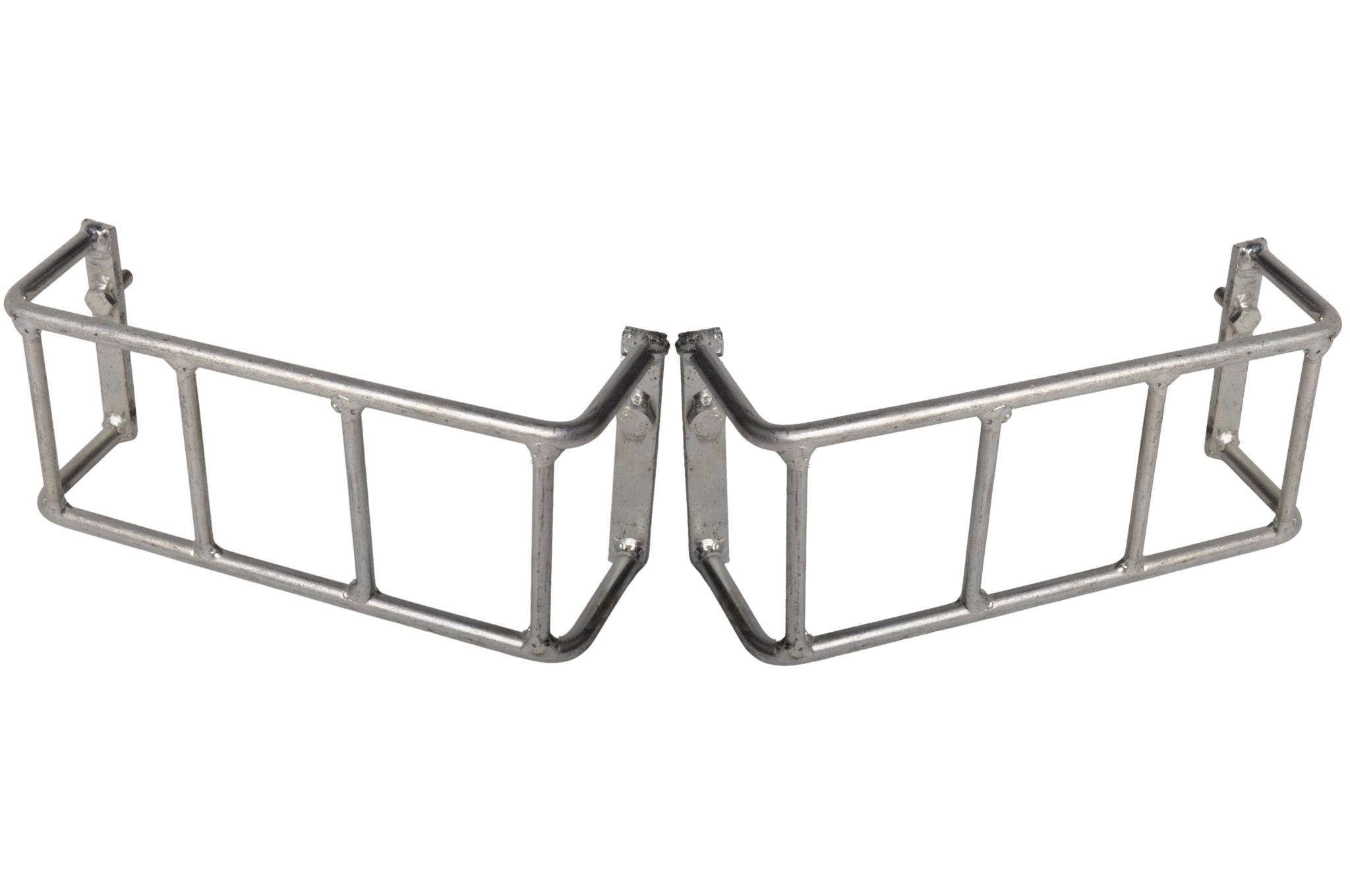 Set de 2 grilles de protection de feu arrière en acier - 225x110x65 mm ...