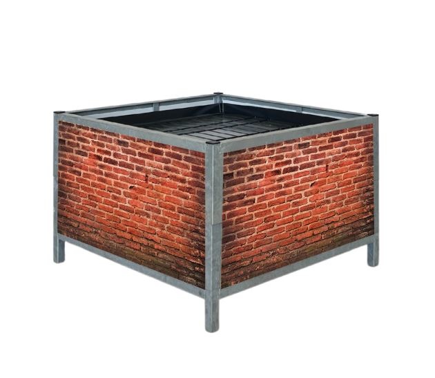 Bricks Display voor bloemen/planten - Signing Muur M - Bricks Presentation