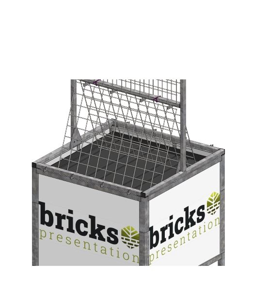 Bricks Display Bloemen/Planten - Upgrade Wanderella - Bricks Presentation