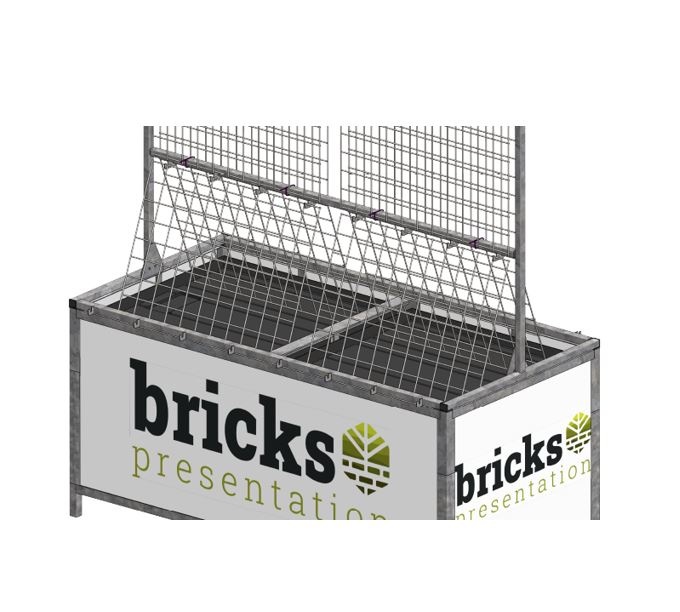 Bricks Display Bloemen/Planten - Upgrade Wanderella - Bricks Presentation