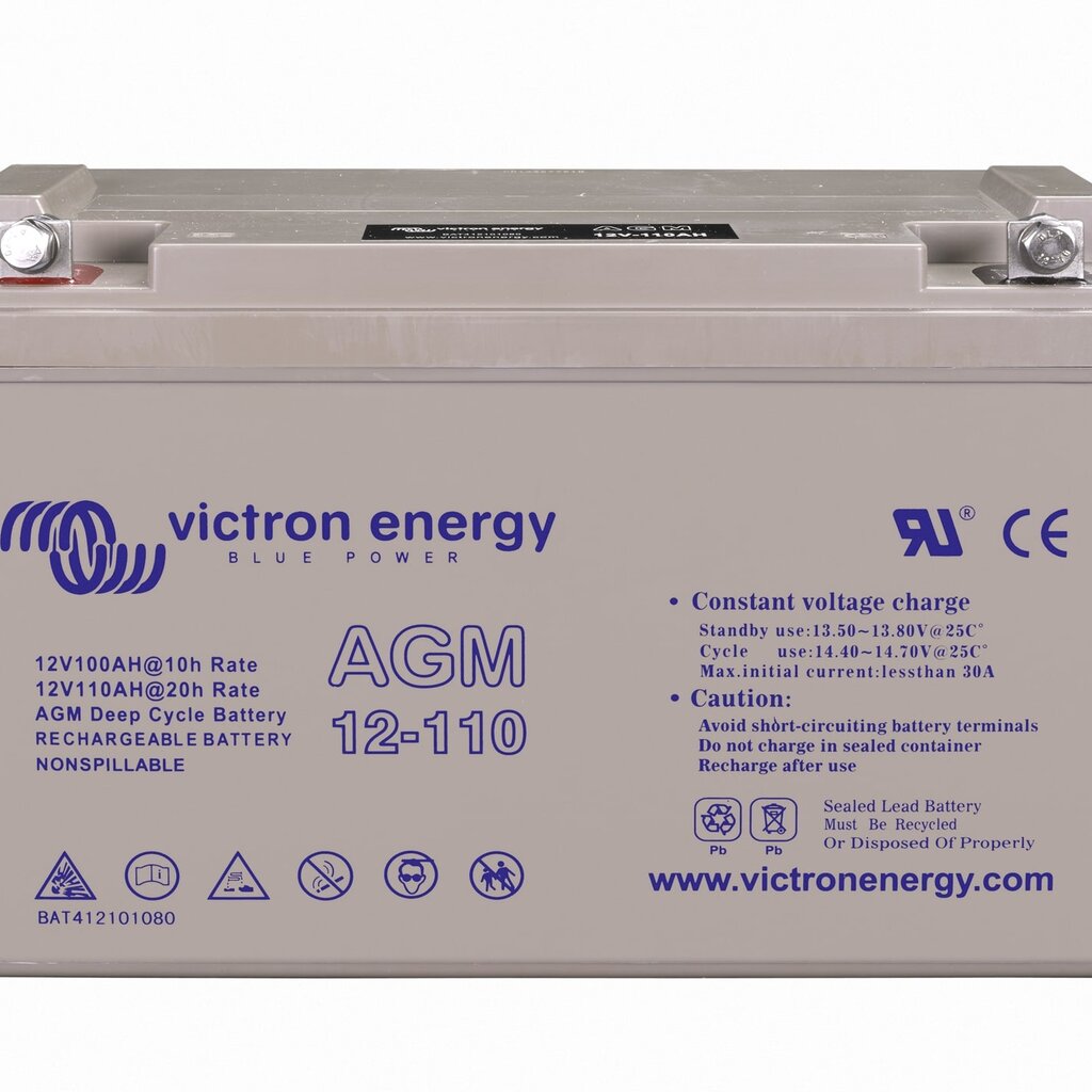Victron accu AGM Deep Cycle 110Ah | Accu Winkel Bezoeken ...