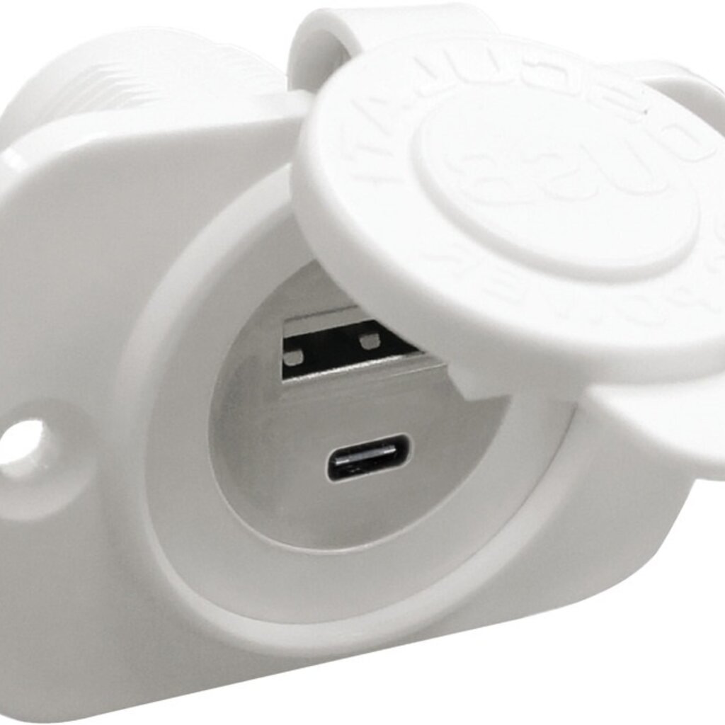 Dubbel USB Stopcontact + micro USB | Inbouw Stopcontact USB ...