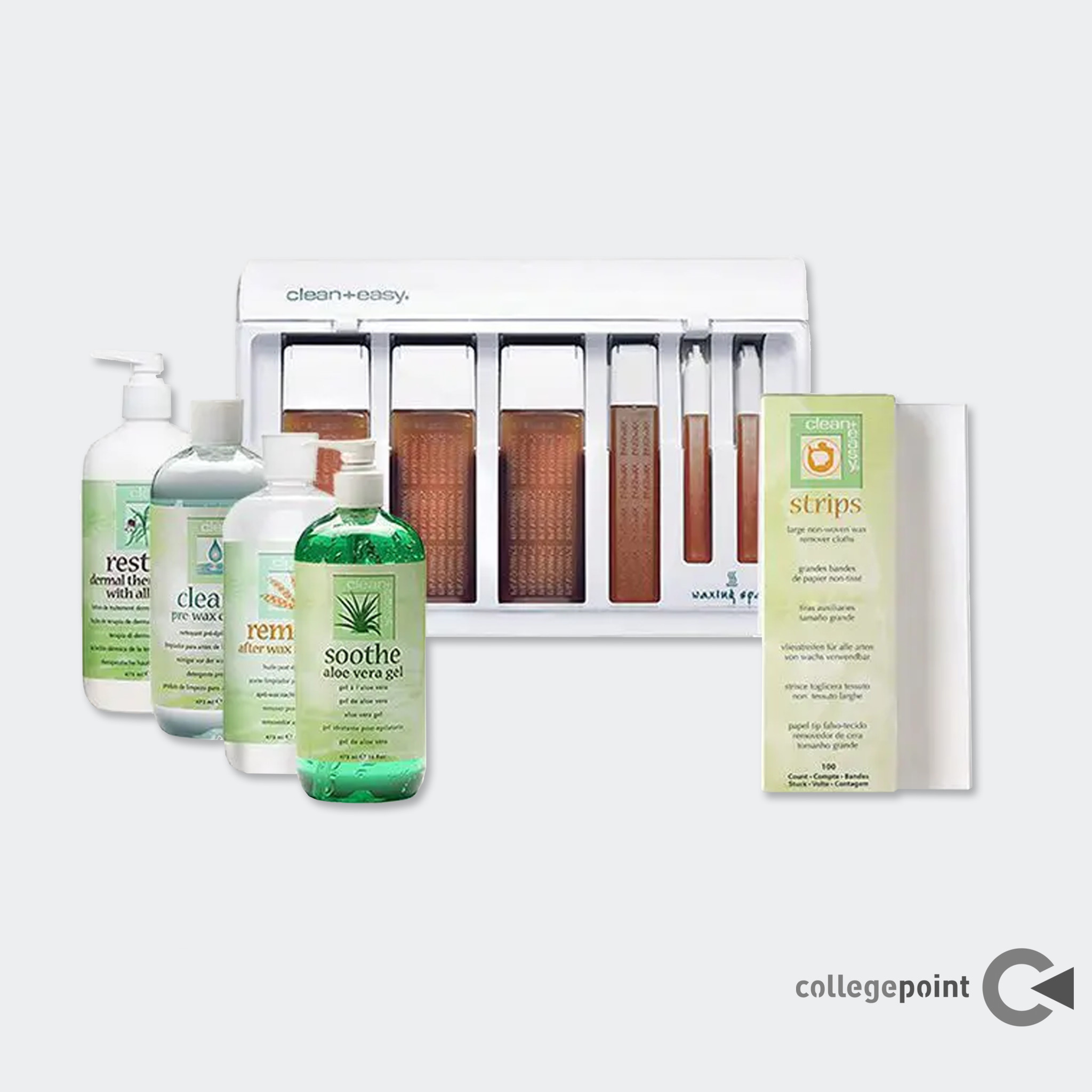 Clean + Easy waxing spa set - CollegePoint.nl