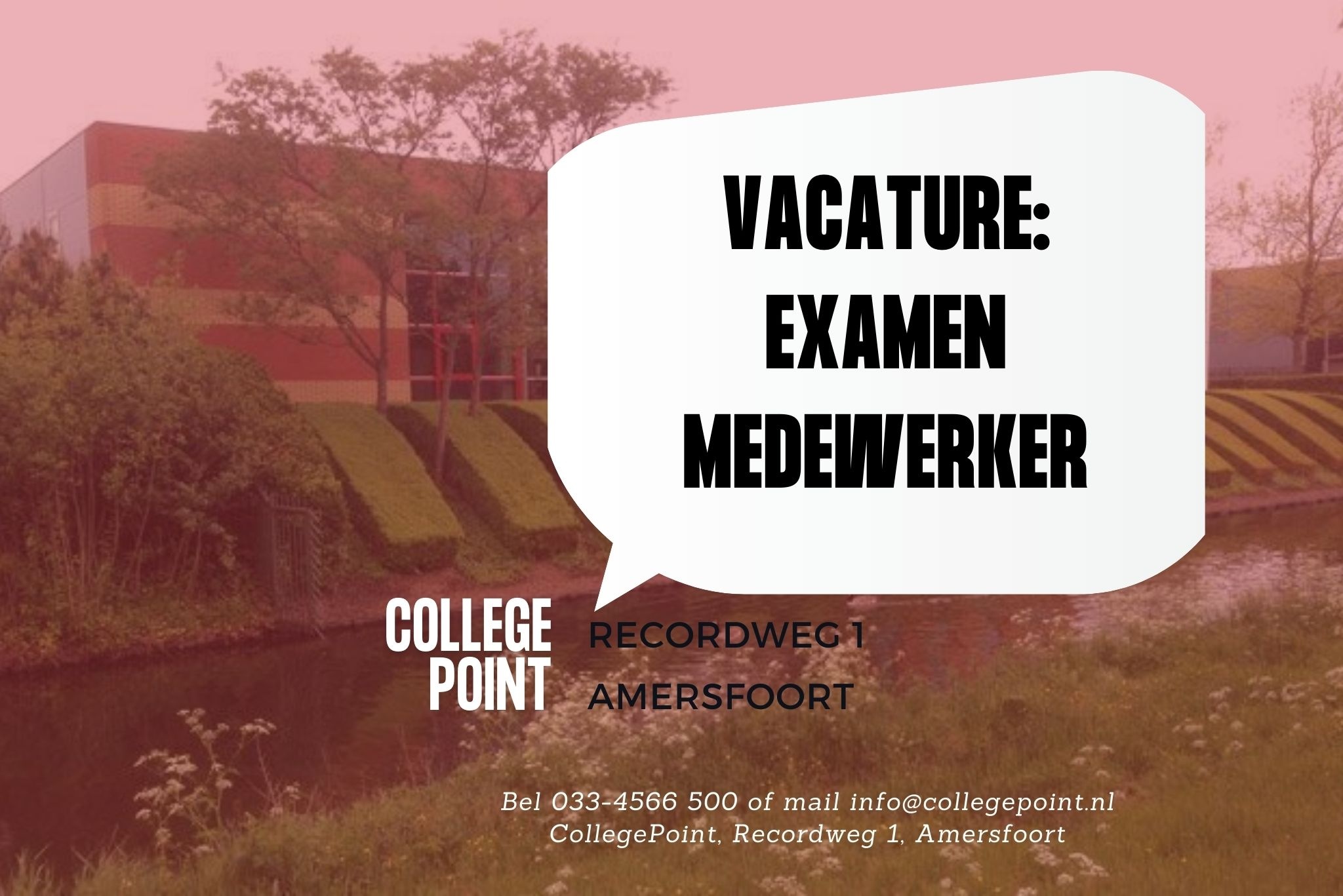 Vacature van Examen medewerker bij CollegePoint - CollegePoint.nl