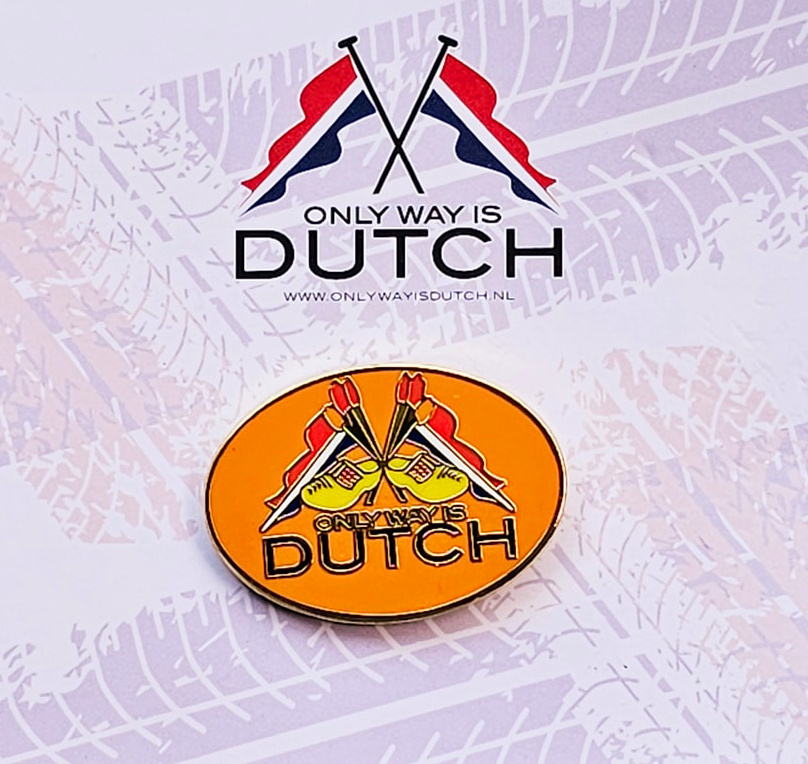 Only Way Is Dutch Pin - Flag - Only Way Is Dutch