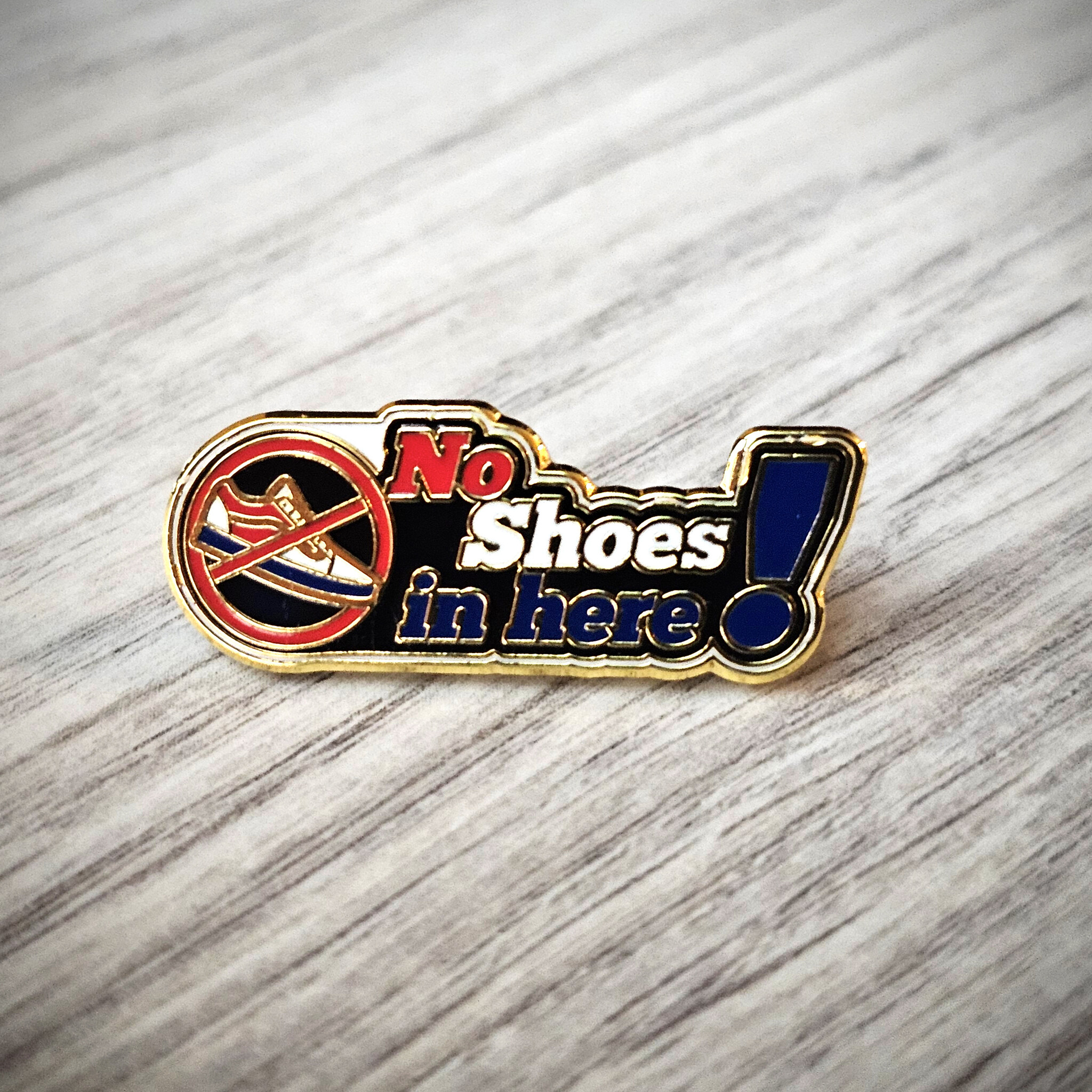 Only Way Is Dutch Pin - No Shoes - Only Way Is Dutch