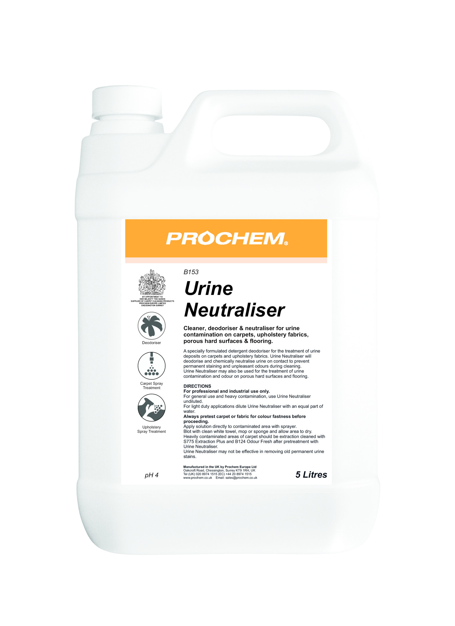 Prochem Urine Neutraliser 5ltr - Panama Cleaning Supplies