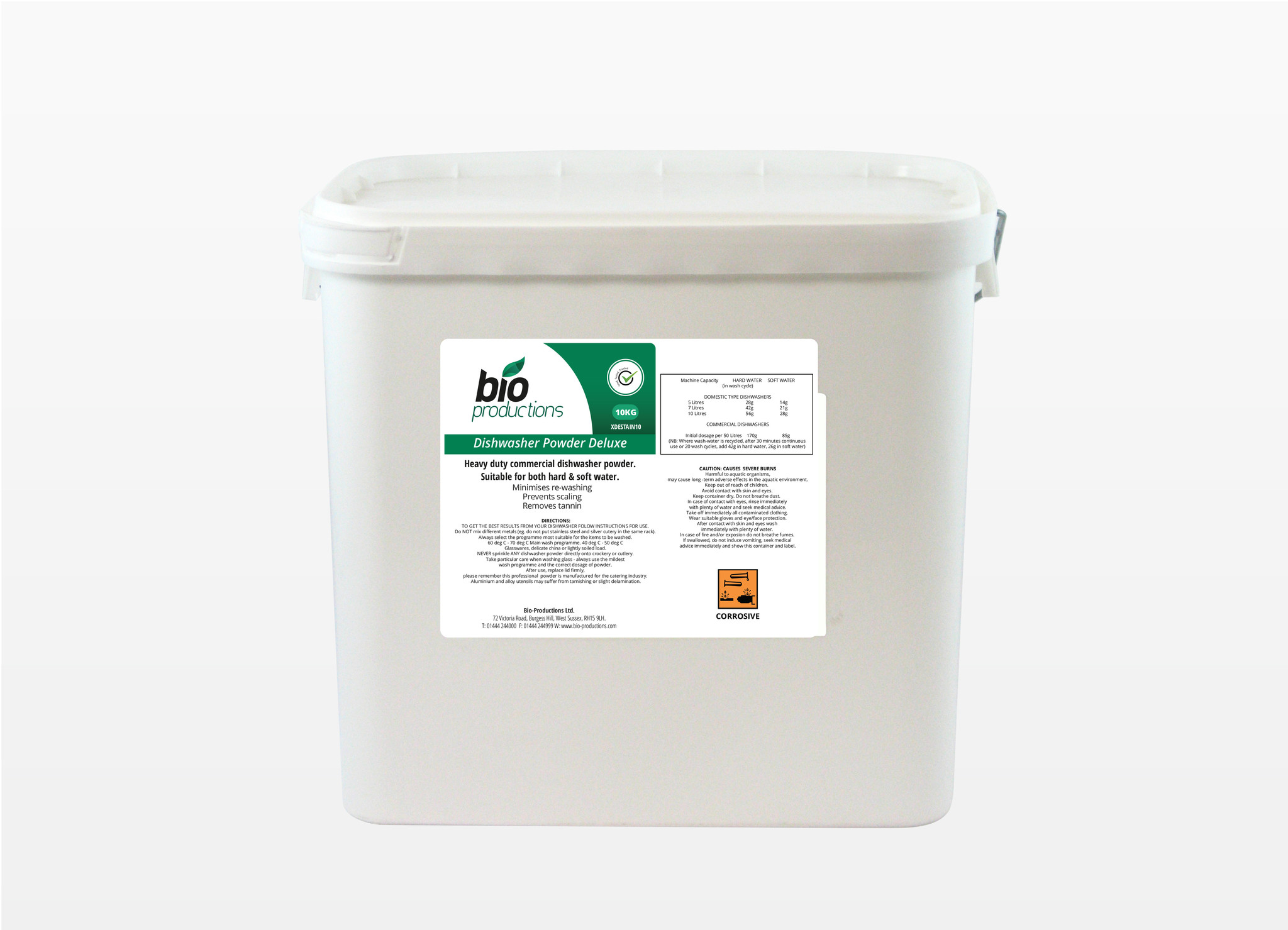 Bio Productions - Dishwash Powder 5kg | Buy Online - Panama Cleaning ...