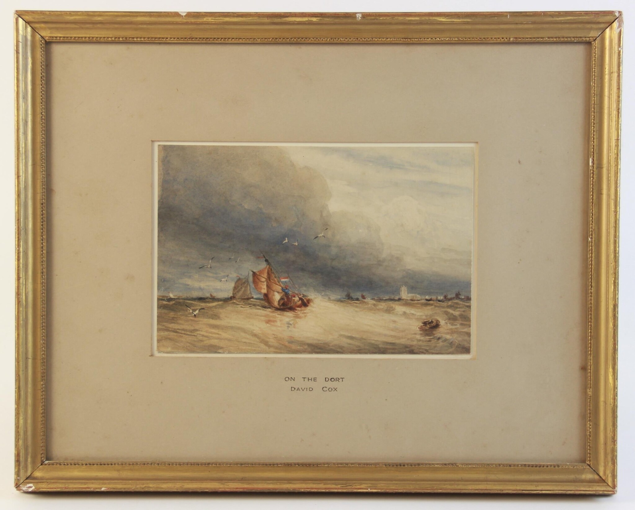 - "On the Dort" Op de Oude Maas met Dordrecht in het verschiet ...