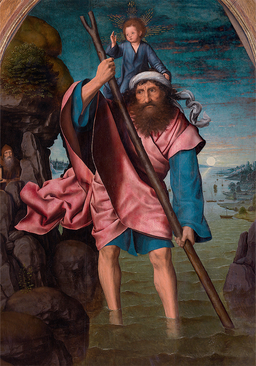 Postkaart Heilige Christophorus - KMSKA SHOP BAI BV