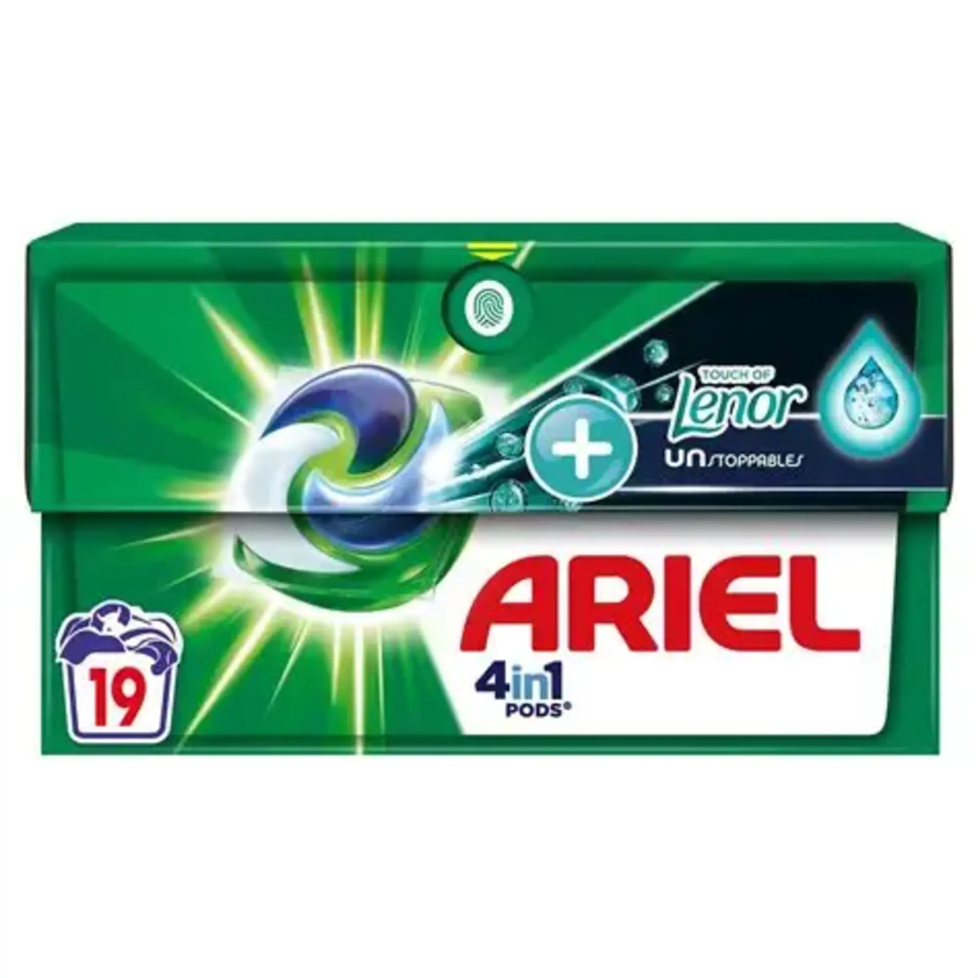 Ariel All-In-1 Pods Touch of Unstoppables – 19 WL - Voordeeldrogist.nl