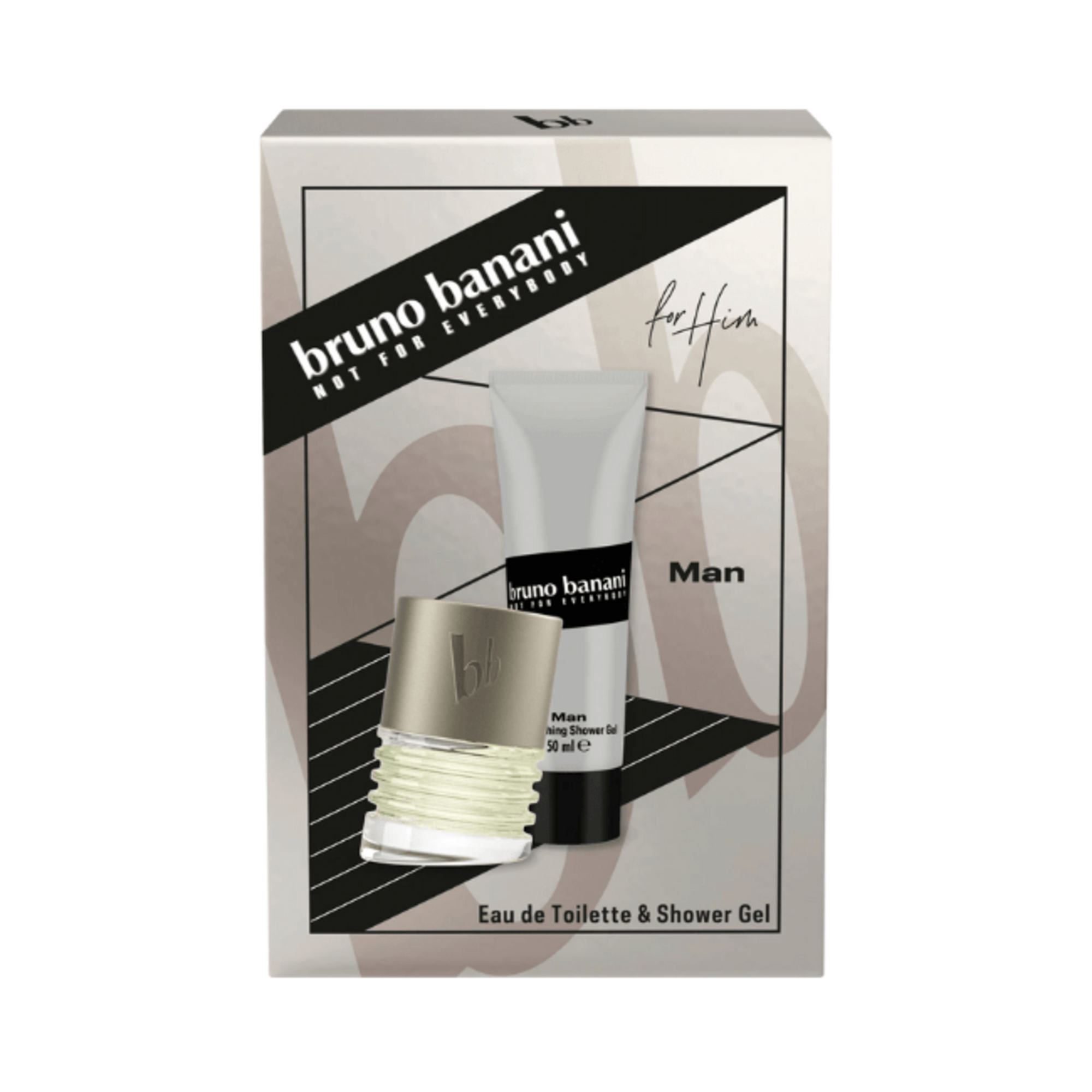 Bruno Banani Man Gift Set – 30+50 ml - Voordeeldrogist.nl