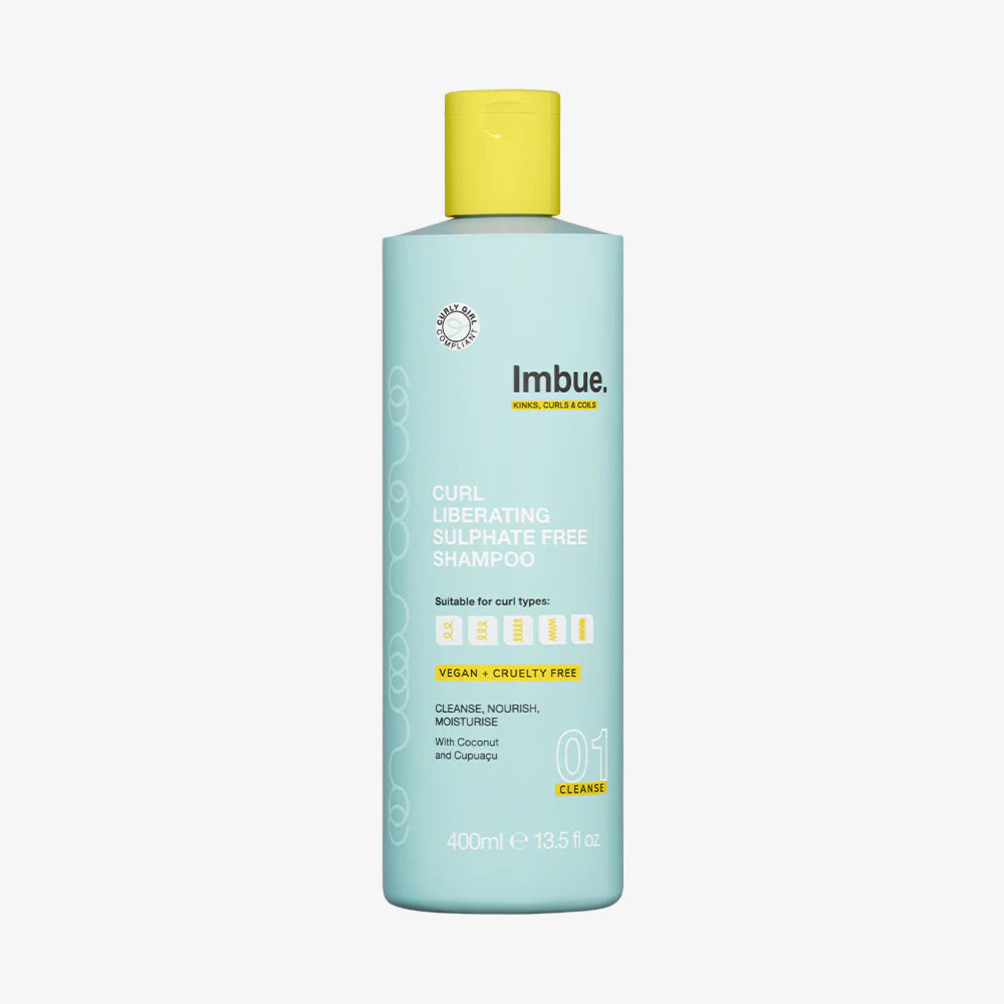 Imbue Curl Liberating Sulphate Free Shampoo 400ml | Voordeeldrogist - Voordeeldrogist.nl