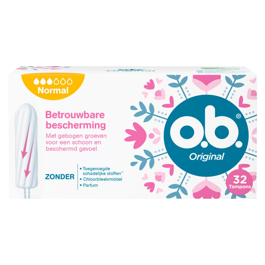 OB Original Normal Tampons 32 stuks | Betrouwbaar - Voordeeldrogist.nl