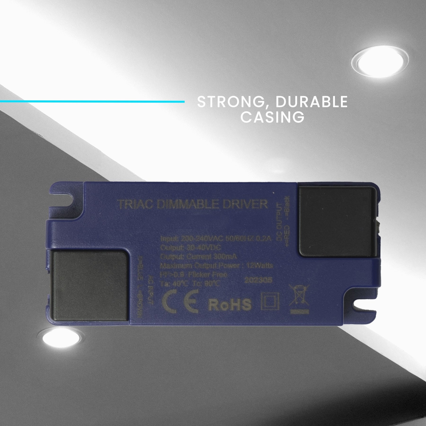 Triac LED Driver | 6W | Dimbaar | LED Downlight - Ledgroothandel.nl