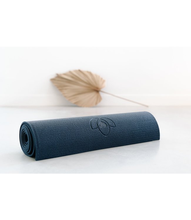 Yogamatte sticky extra lang Indigo 200 cm - Lotus - Superyoga