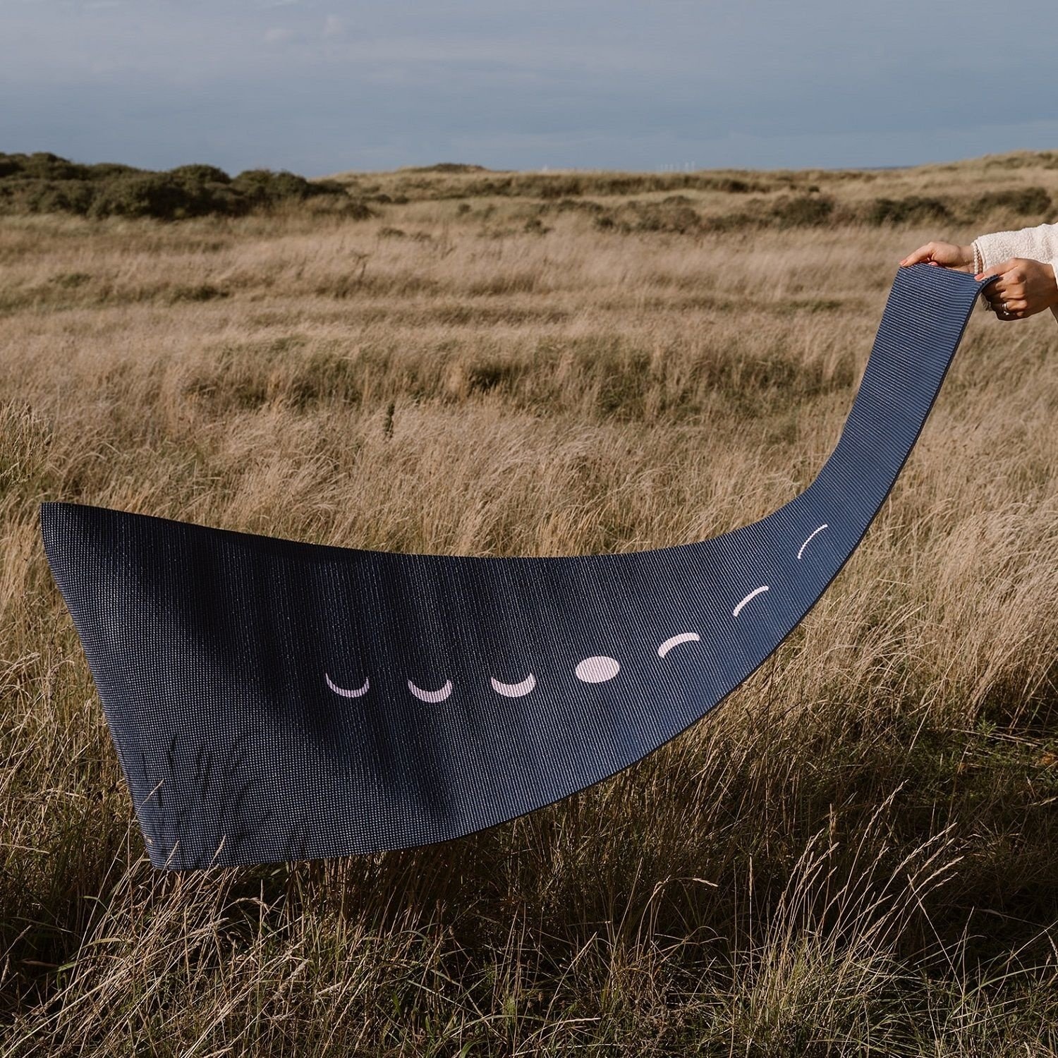 Yogamatte sticky extra dick Moon Indigo - Lotus - Superyoga