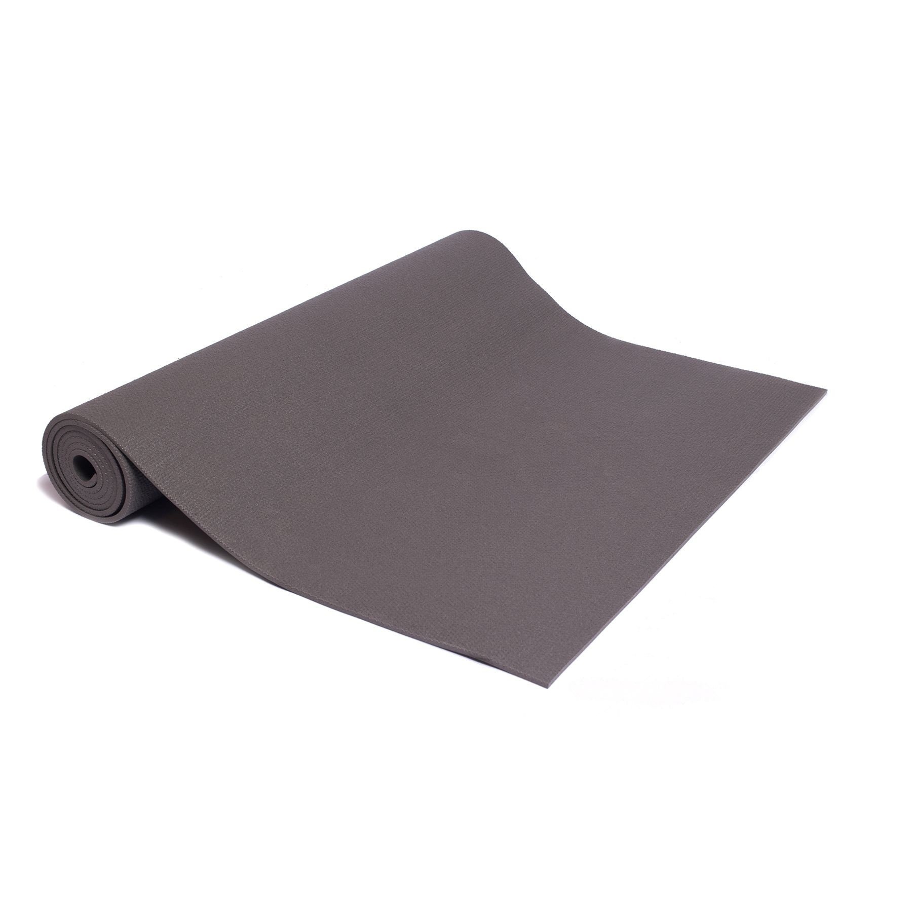 Yogamatte Studio Grau extra lang und breit - Lotus - Superyoga
