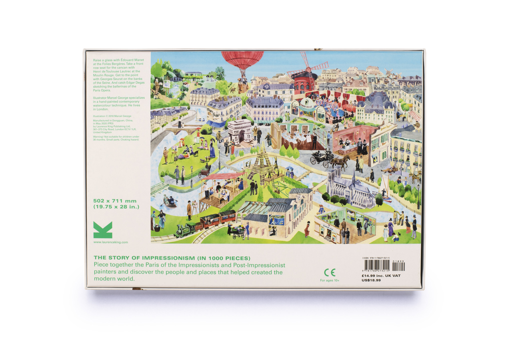 The Story of Impressionism (1000-Piece Art History Jigsaw Puzzle) - BIS ...