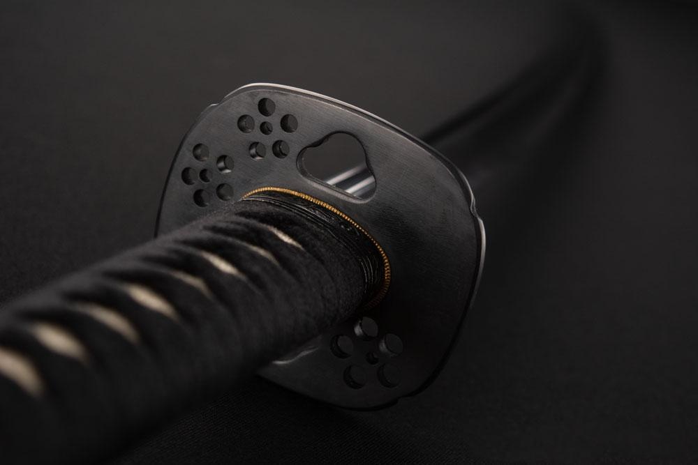 Schwarze NOBU Samurai Katana Schwert - Schwert kaufen: Schwerter kaufen ...