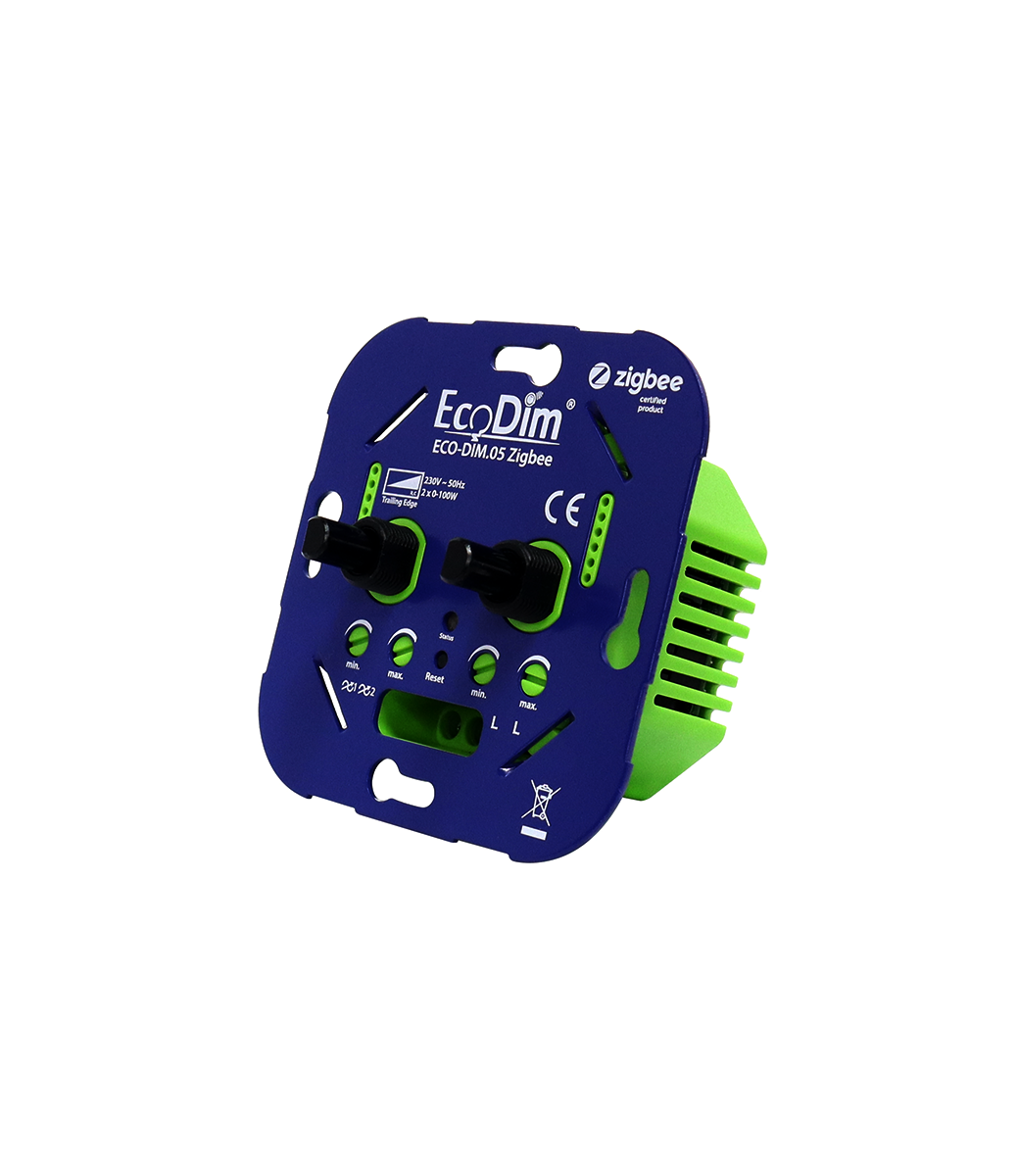 EcoDim Rotary Smart Dimmer (Duo) (Zigbee 3.0) - PremiumLED