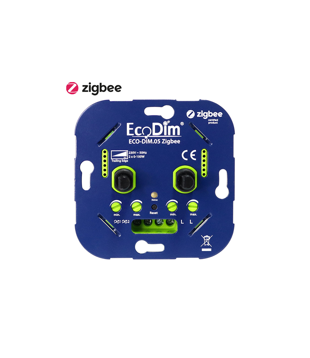EcoDim Rotary Smart Dimmer (Duo) (Zigbee 3.0) - PremiumLED