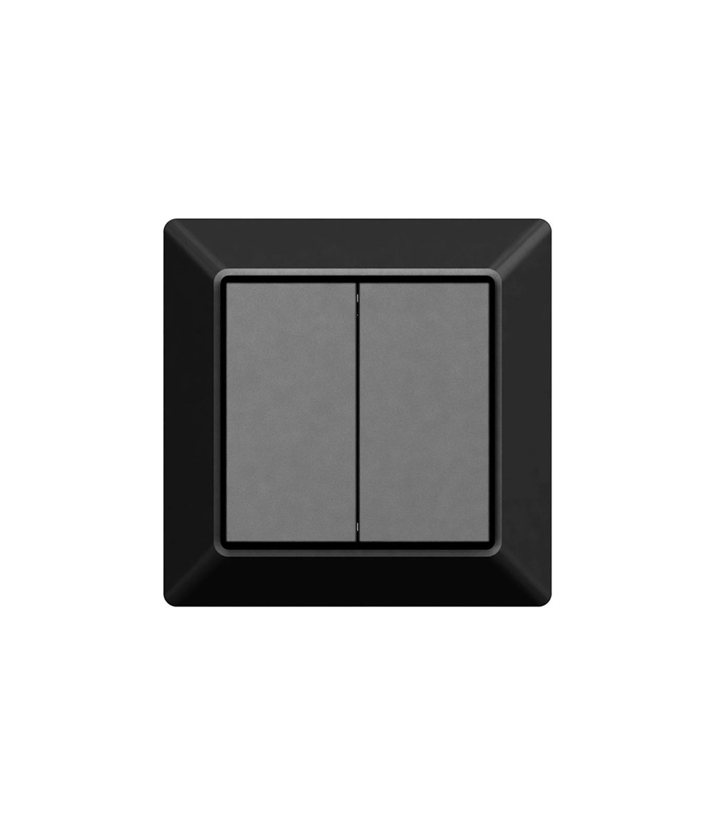 Casambi Bluetooth Wireless Wall Switch Black - PremiumLED