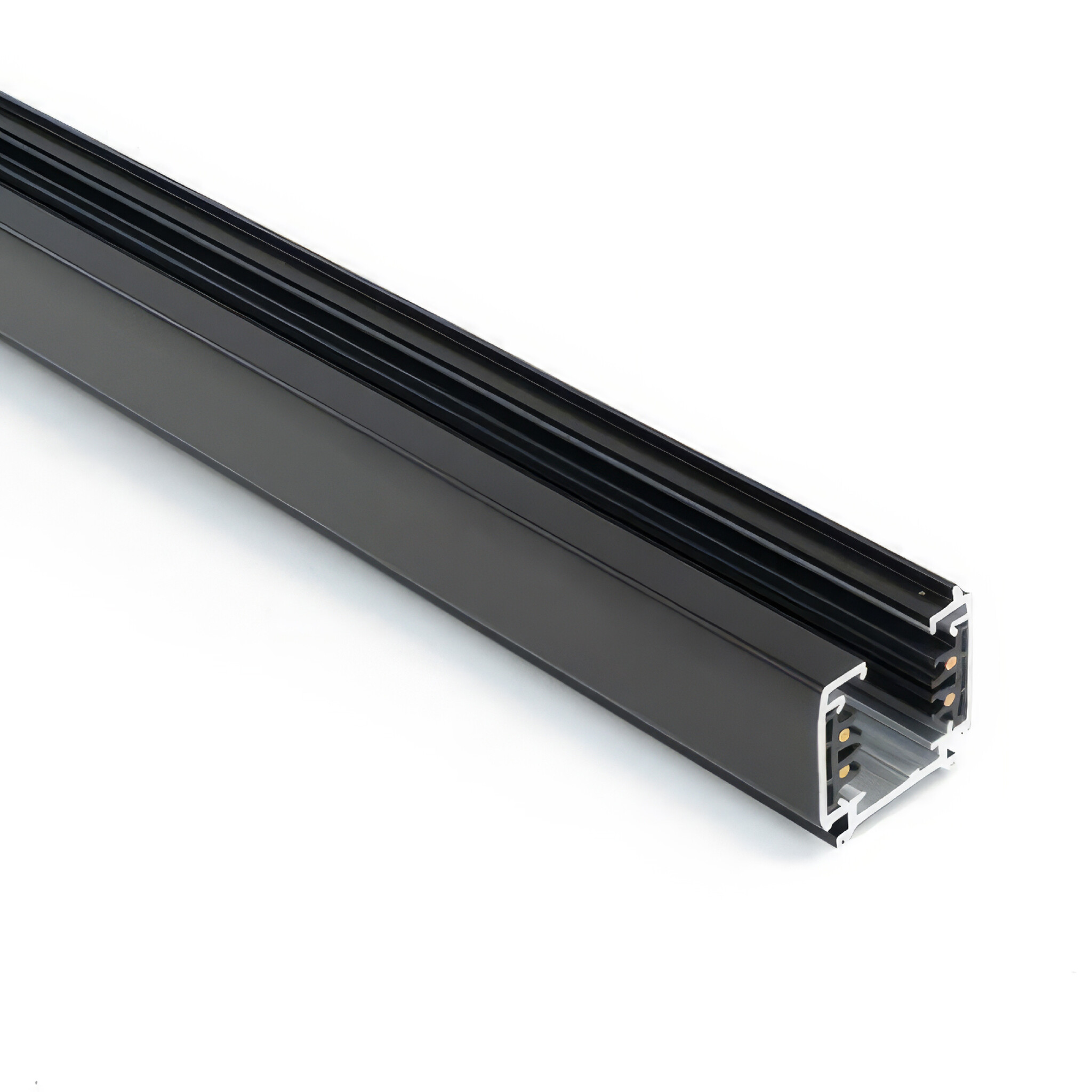 3-Phase Rail Surface Mount 2 Meters Black DALI - PremiumLED
