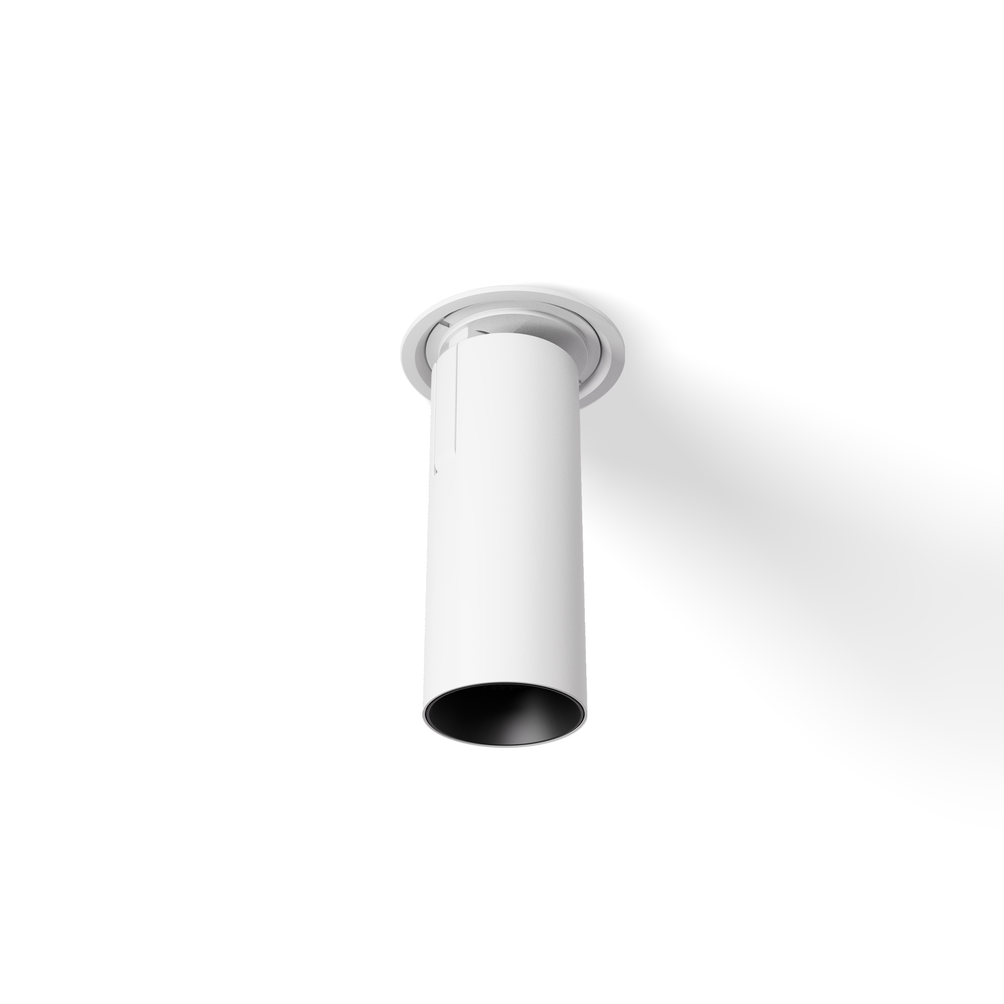 LUSSO Recessed Round White Black Dim to Warm - PremiumLED