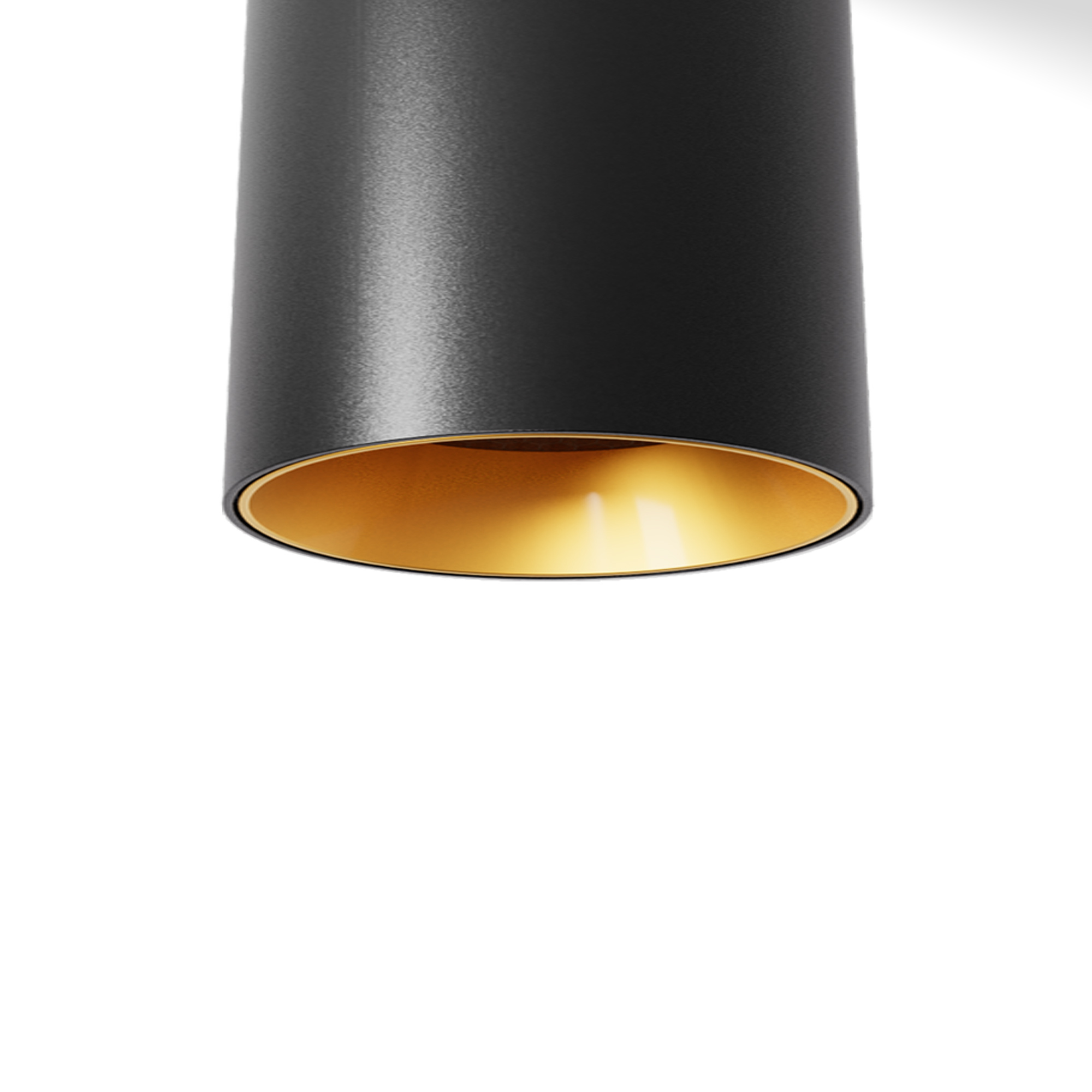 LUSSO Recessed Round Black Dim to Warm - PremiumLED
