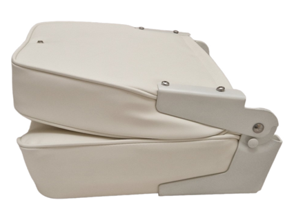 Hollex stoelkuip Bright Star neerklapbaar wit - XXL water