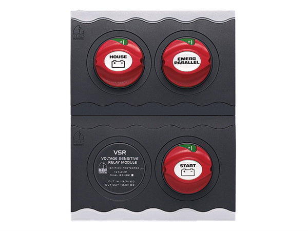 BEP CC-802 Accuscheidingsrelais - Hoofdschakelaar - XXL water