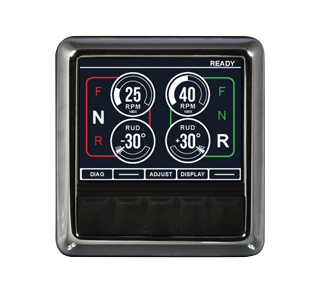 Optimus CANTrak kleuren Display (incl. Harness CM20030) - XXL water