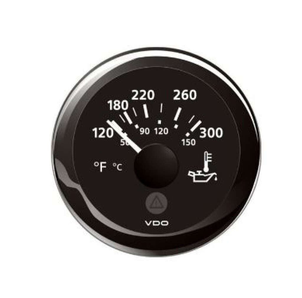 VDO VLB Temp Olie 120°-300°F/50°-150°C RB 52mm - XXL water