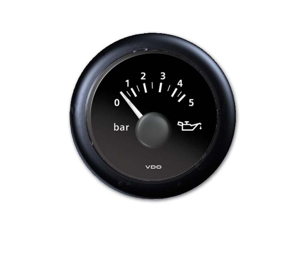 VDO VLB Olie Druk 0-5bar/0-80psi RB 52mm - XXL water