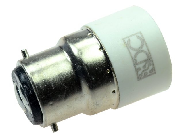 Adapter B22 naar E14 - XXL water