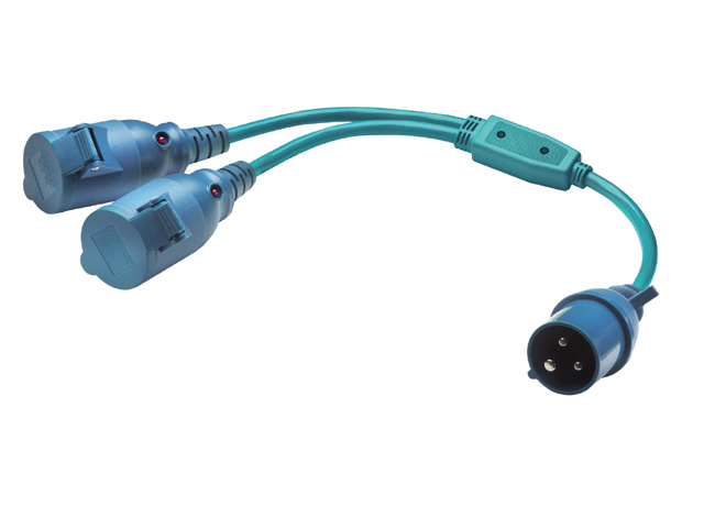 121160920 Mastervolt Pigtail Splitter for CE plug - XXL water