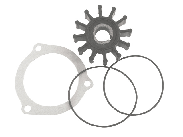 Neopreen Inboard Impeller met Pakking - Duurzaam & Efficiënt - XXL water