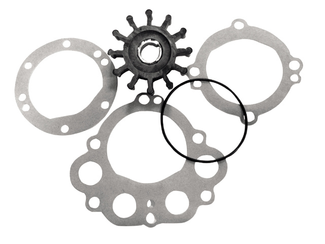 Neoprene Inboard Impeller met Pakking - Betrouwbaar & Duurzaam - XXL water