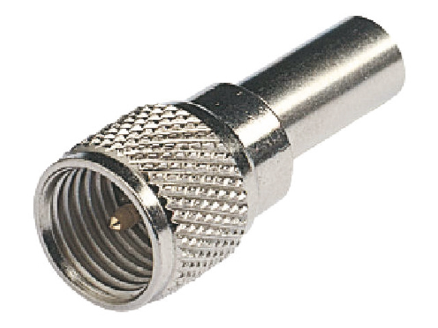 Coax Plug Mini UHF Male RA157 - Betrouwbare Verbinding voor Antennes ...