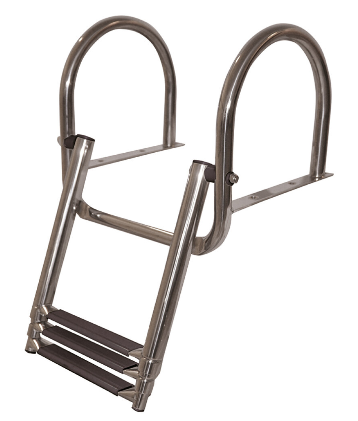 Zwemtrap telescoopladder RVS 316 3+1 treden - XXL water