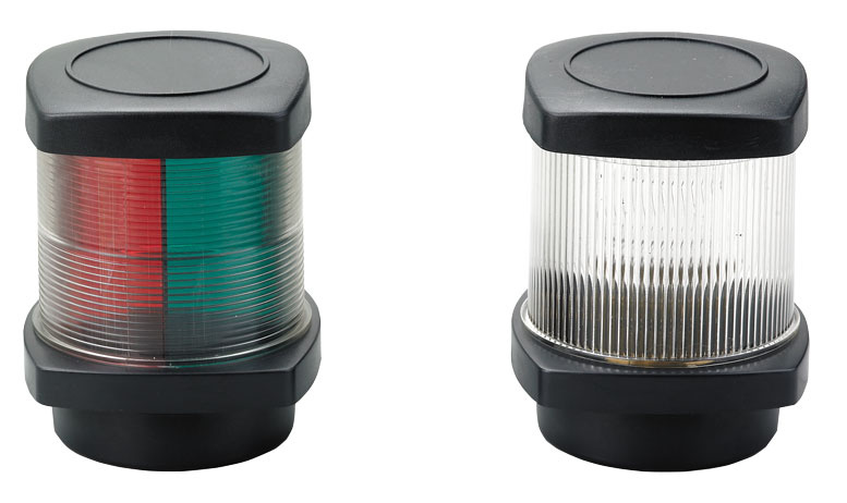 allpa Positielantaarn ankerlicht 12V/10W 360° zwart kunststof huis met ...