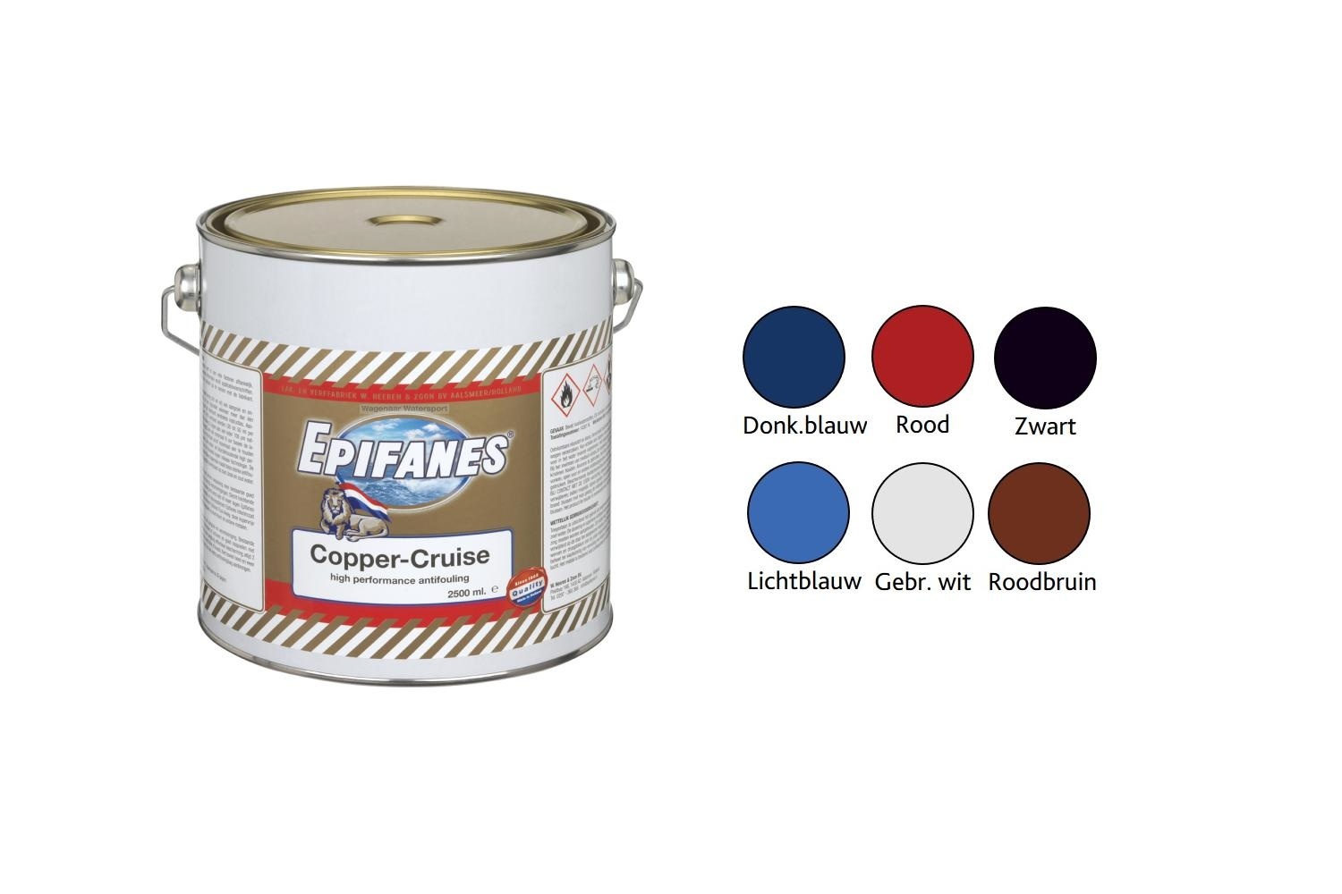 Epifanes Copper Cruise antifouling 5 liter - alle kleuren - XXL water