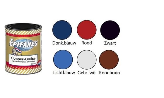 Epifanes Copper Cruise antifouling - alle kleuren - XXL water