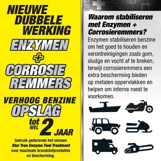 Star Tron Stabilizer+ - Verhoogt de Opslag van alle Ethanol- en Niet ...