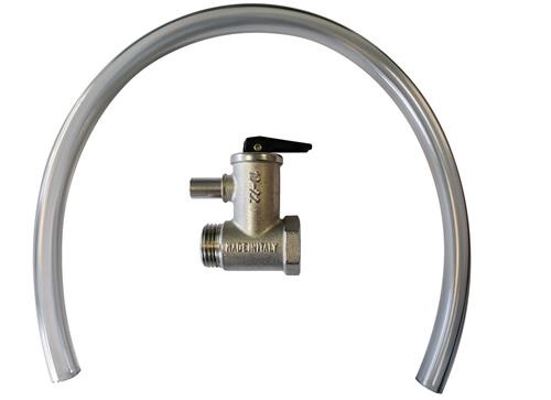 Overdrukventiel 6.0 bar tbv Economic boiler - XXL water