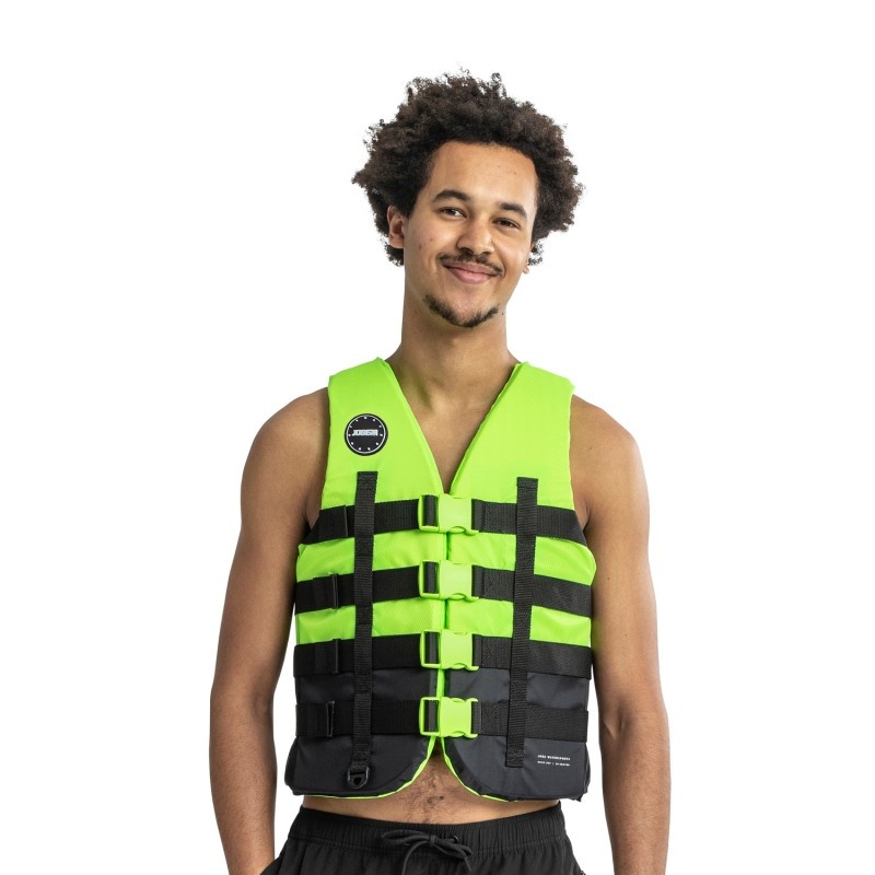 Jobe 4 Buckle Life Vest Lime - XXL water