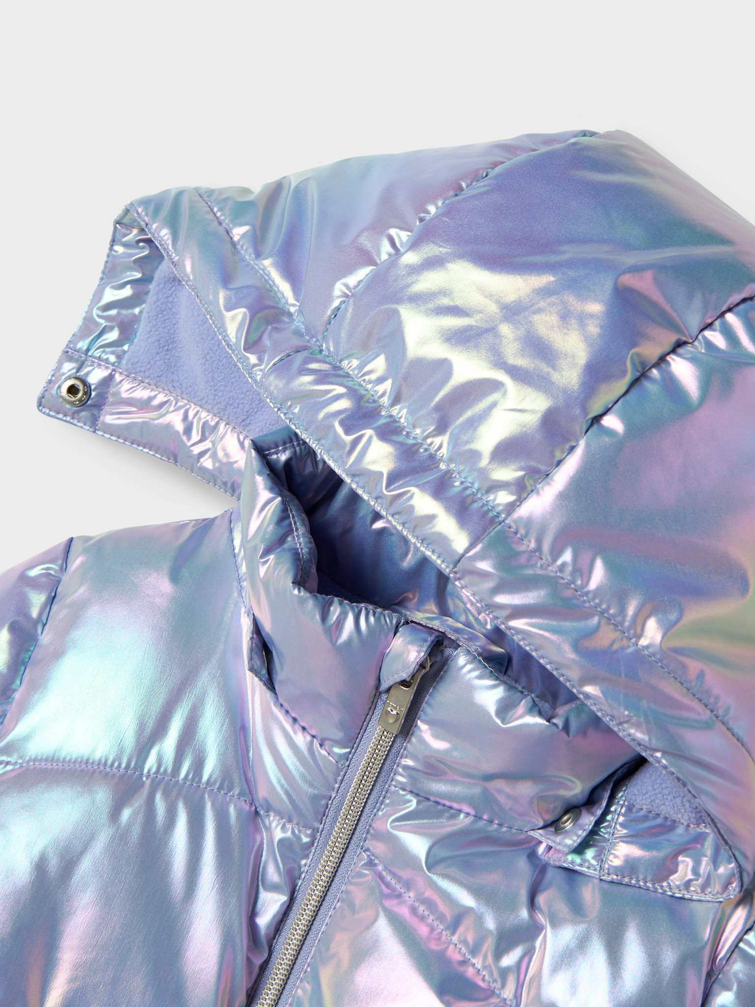 Puffer jas metalic shiny - Lis & Lou