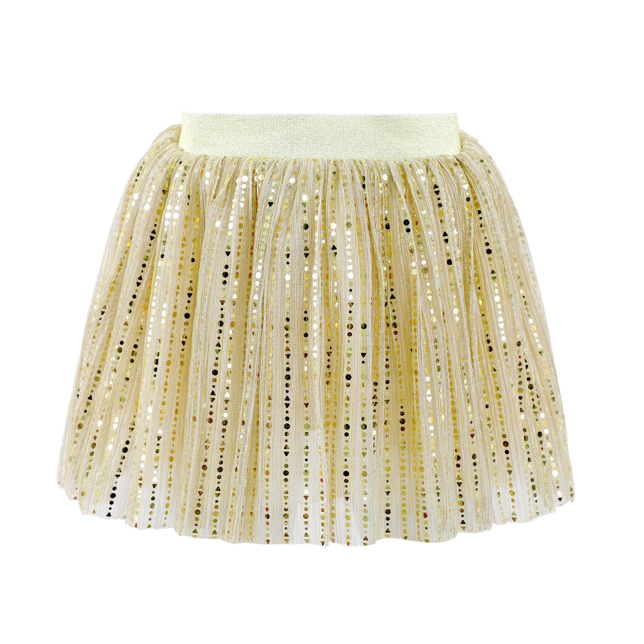 Golden Tulle Skirt - Claire Skirt- Gold - LE BIG - LE BIG