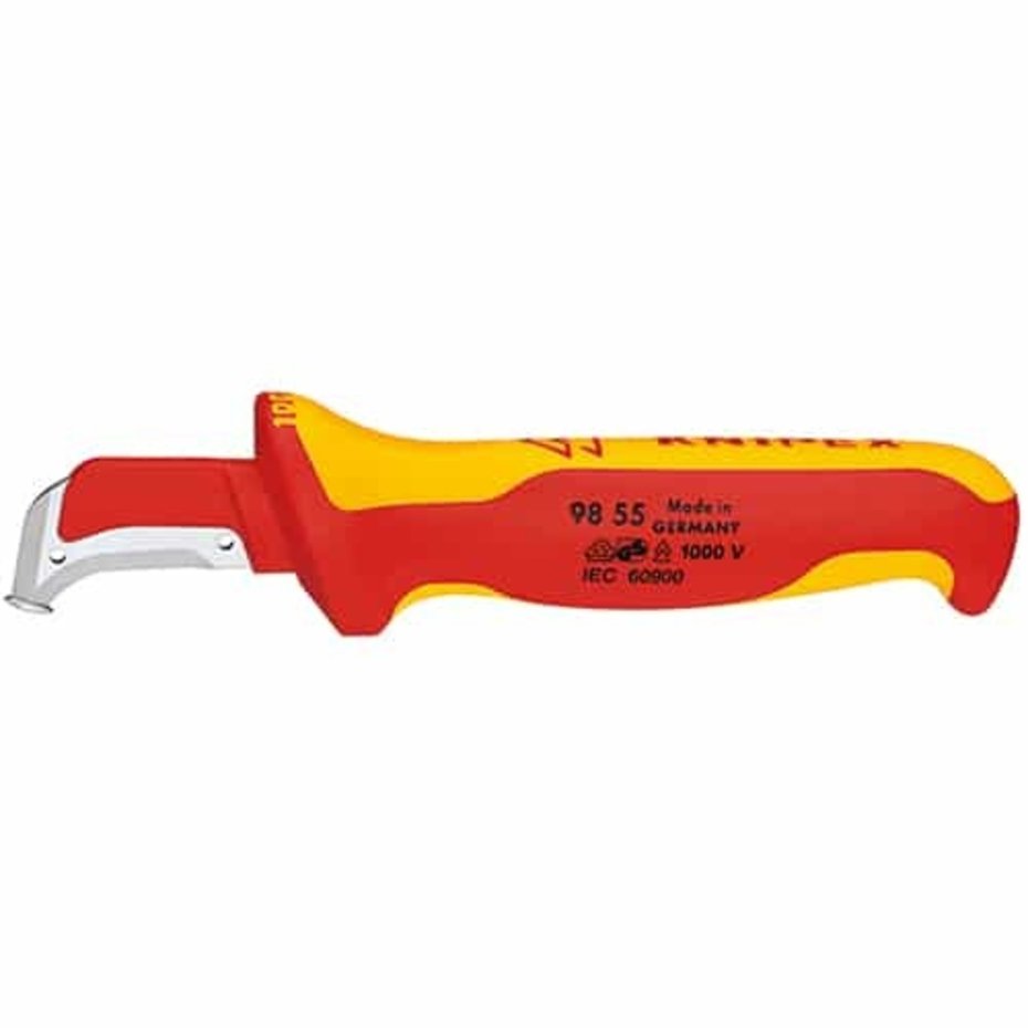 Knipex Kabelmes 155mm met glijschoen VDE - Westvoorn